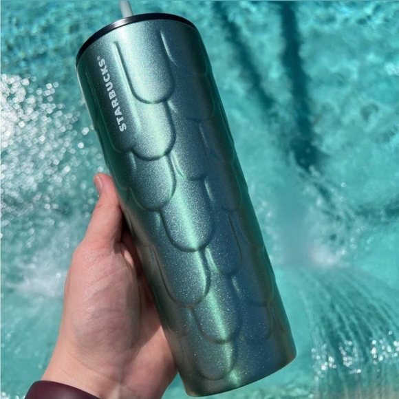 Starbucks | Dining | Starbucks Cup Shimmer Mermaid Scales | Poshmark